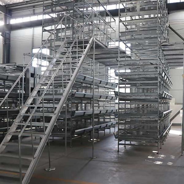Quality 0 - 20kw Layer Chicken Cage 380V Voltage With Temperature Control System for sale