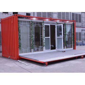 Quality 20Hc Modified Shipping Container Split Cabin Expandable Container Homes for sale
