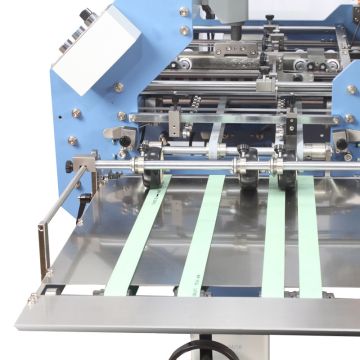 Quality Automatic Brochure Paper Leaflet Folding Machine Paper Cross Folder Equipment for sale