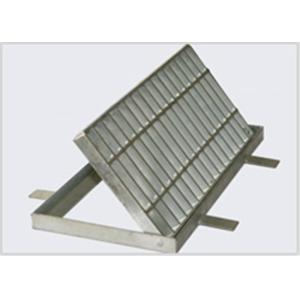 Quality 30 × 3 Floor Trough Drain Grates , Sliding Resistant Metal Trench Drain Grates for sale