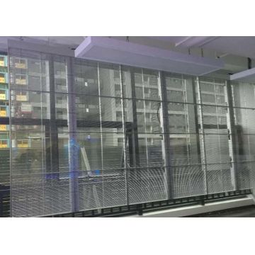 Quality 14kg Light Weight Transparent Led Display 80% Smd Pixel 10mm For Glass Windows for sale