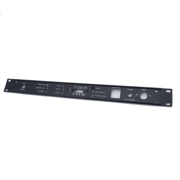 Quality Customized Aluminium Front Panel Metal Excellent Heat Resistance for sale