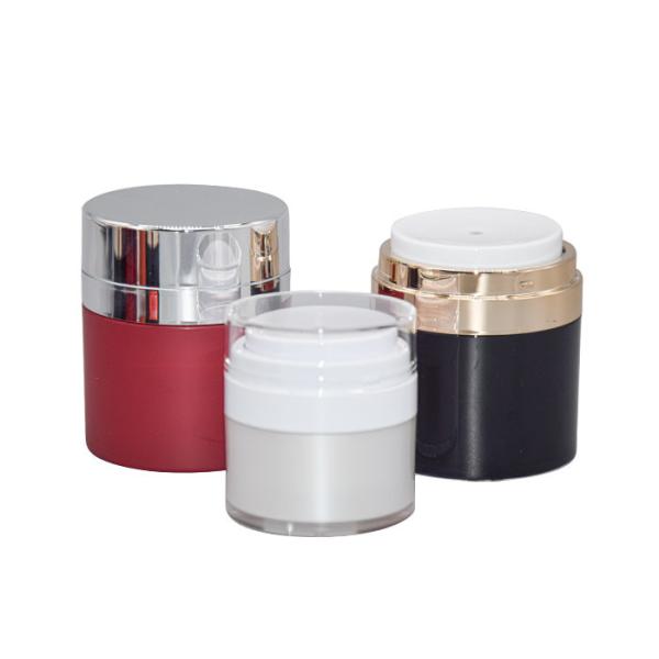 Quality Cosmetic Acrylic Airless Jar Skin Care Packaging 50g for sale