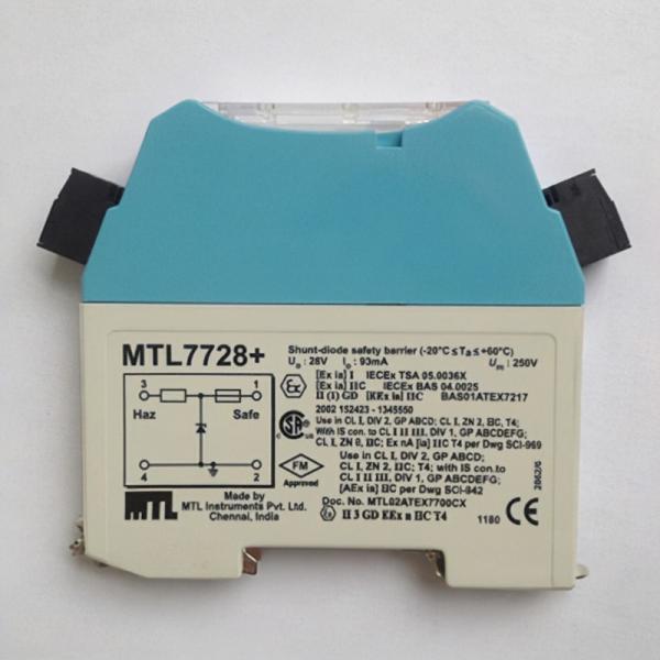 Quality MTL7728+ MTL Zener Safety Barrier Single Channel Analog Output for sale