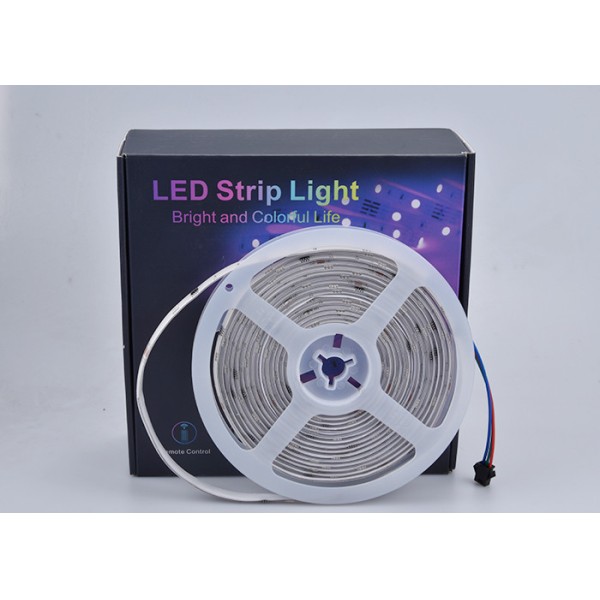 Quality 12М 5050 Sync Color Changing RGB LED Strip Light for sale