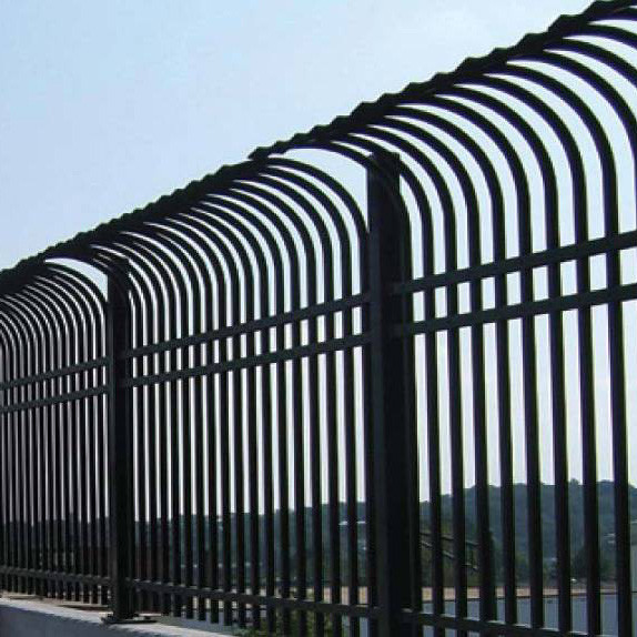 Quality Galvanized Backyard Or Garden Steel Fences Wrought Iron Garden Fence Panels for sale