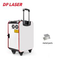 Quality Rust Removal Handheld Laser Cleaning Machine 100W 110V/220V Trolley Case for sale
