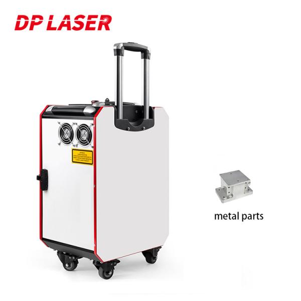 Quality Rust Removal Handheld Laser Cleaning Machine 100W 110V/220V Trolley Case Portable for sale