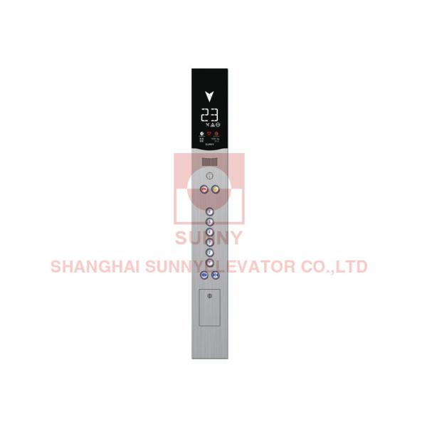 Quality Passanger Lift Round Button Elevator COP / Stainless Steel Control Panel for sale