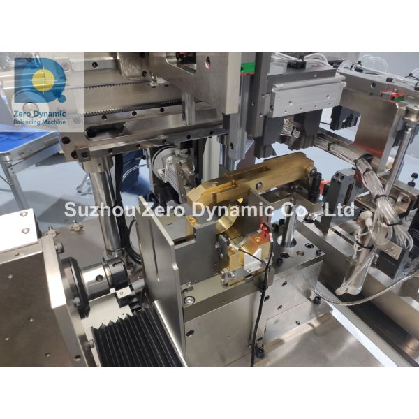 Quality Two Station Water Pump Motor Rotor Automatic Balancing Machine, Customized for sale