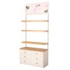 Cosmetic Point Of Purchase Pop Display Wood Makeup Display Stand china Cosmetic Point Of Purchase Pop Display Wood Makeup Display Stand