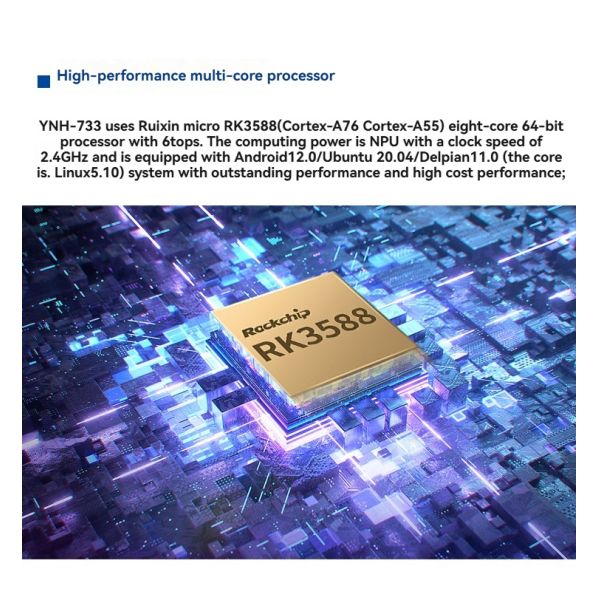 Quality RK3588 Development Board with 8K Decoding 7 Serial Ports and USB Network Upgrade for sale
