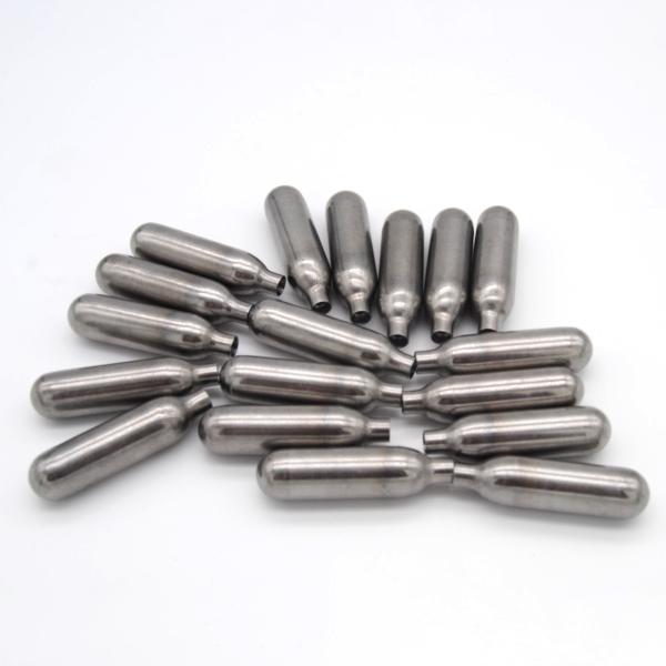 Quality Metal Steel Whip Cream Charger 8g Nitrous Oxide Food Grade for sale