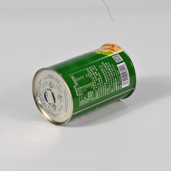 Quality Convenience Beverage Tin Can 4 Color Printing Round Shape for sale