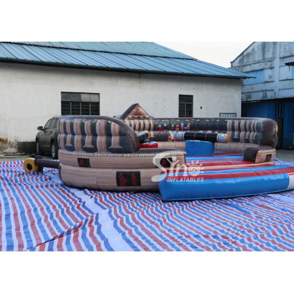 Quality 6m Dia. kids N adults ancient inflatable gladiator jousting arena with for sale