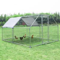 Quality OEM UV Protect PE Cover D12ft Poultry Farm Cage for sale