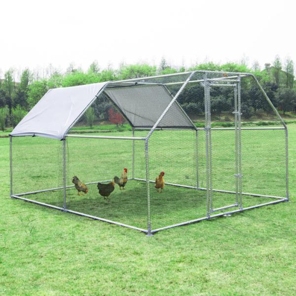 Quality OEM UV Protect PE Cover D12ft Poultry Farm Cage for sale
