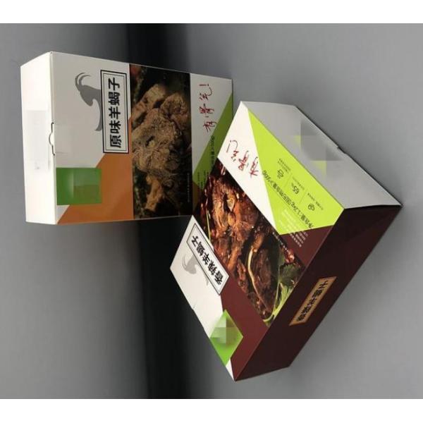 Quality 6C Litho Full Color Printed Boxes Clay Coated C1S C2S Colour Box Printing for sale
