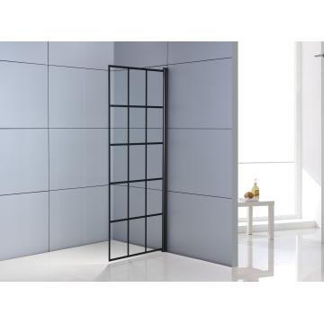 Quality Aluminum Frame Bathroom Shower Sliding Glass Doors 6mm for sale