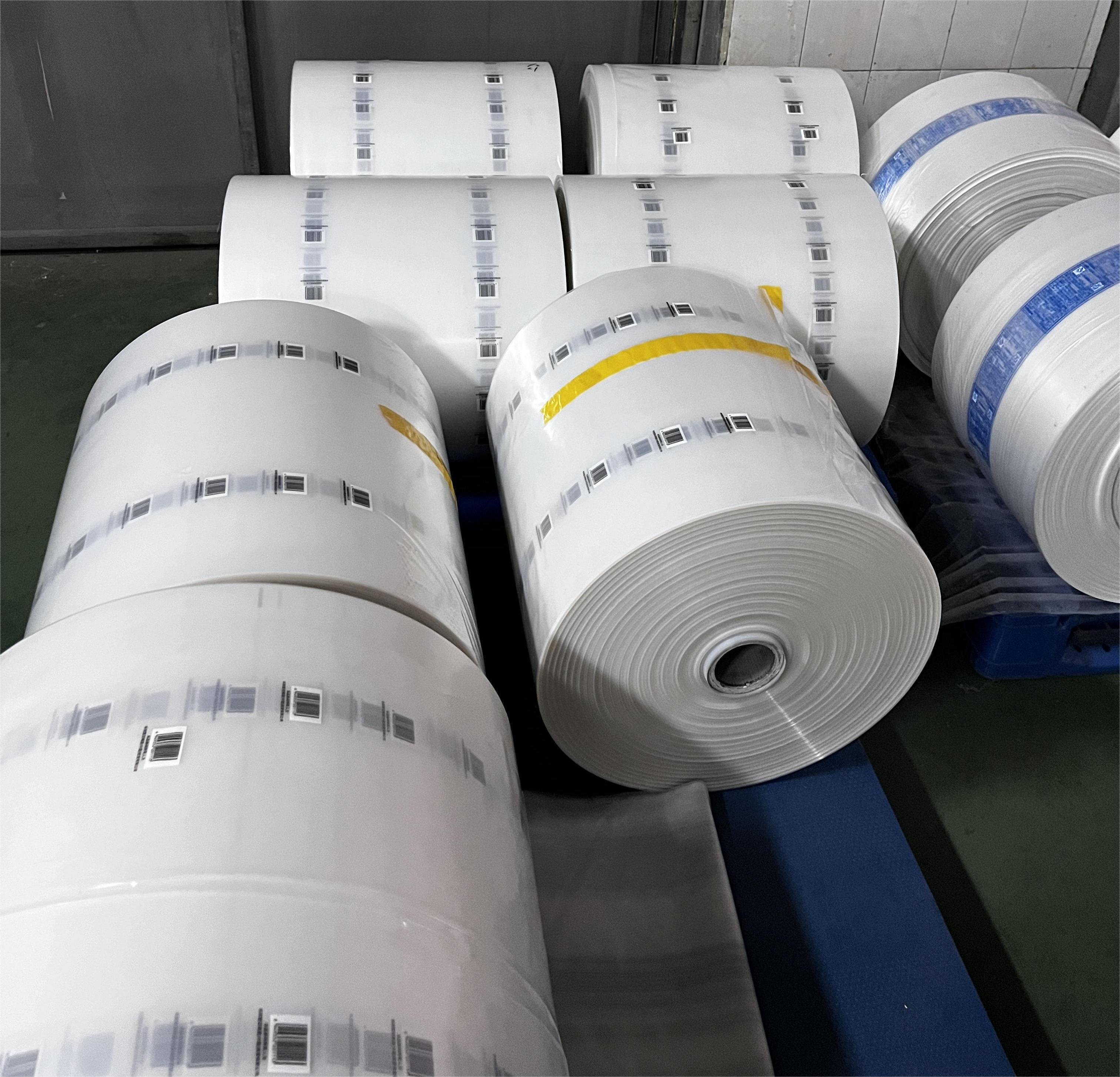 35 Micron Clear BOPP Film Composite Biaxially Oriented Polypropylene ...