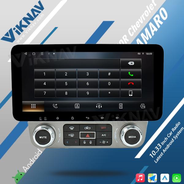Quality VIKNAV Touch Screen Android Car Radio For Chevrolet Camaro 2010-2015 Upgrade for sale