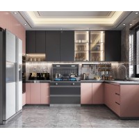 Quality Oak Solid Wood High End Cabinets Kitchen Custom Tickness 18/25/27mm for sale