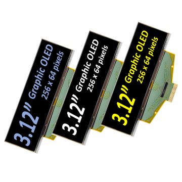 Quality 3.12 Inch Industrial Grade OLED Display Module- 256x64 Pixels, 30-Pin with SPI, for sale