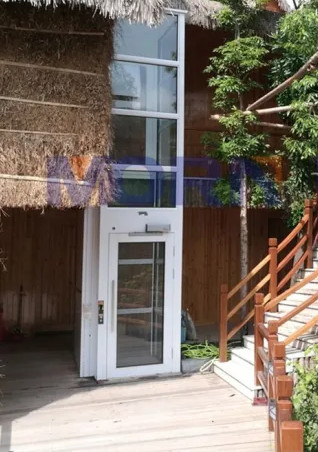 Quality Glass Door Panoramic Elevator Without Pit 250kg 3 Persons for sale