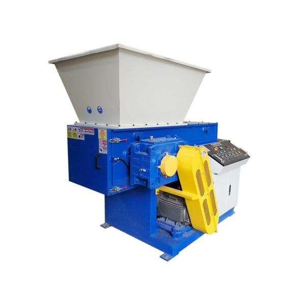 Quality 22KW Single Shaft Shredder Machine for E-waste Recycling Customize Waste Plastic for sale