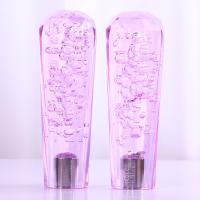 Quality Craft Resin Shift Knob Purple Blue Crystal Shift Knob 248g for sale