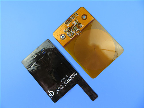 Quality FPC PCBA Fabrication Flex PCB Board With 3M Tape and Stainless Steel Stiffener for sale