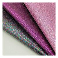 Quality Wholesale Mesh Glitter Fabric Synthetic Artificial Faux Leather Shoes Phone for sale