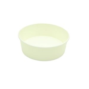 Quality White 250ml 8oz Paper Soup Containers with Lids for Ice Cream Bowls Food Storage for sale