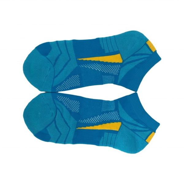 Quality Comfortable Regular Style Breathable Cotton Blend Men's Invisible Ankle Running for sale