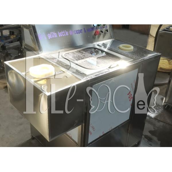 Quality 5 Gallon 19liters 380V Semi Automatic Bottle Washing Machine for sale