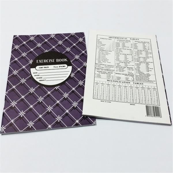 Quality 210/165mm Custom Hardcover Journal Printing for Exercise Book for sale
