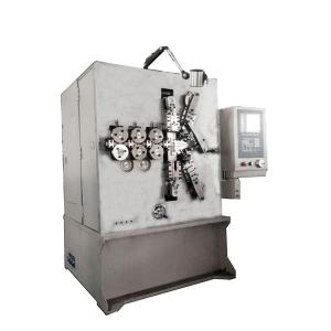 Quality 90 mm CNC Five Axis Compression Coiler Machines Servo Drive Controlled for sale