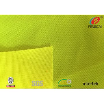 Quality Polyester Cotton Fluorescent Material Fabric Weft Knit For Traffic Police for sale