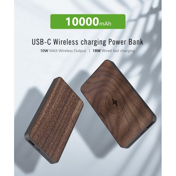 Quality Fast Wireless Charging Power Bank 10000ml 5W Maximum Output Power For End Users for sale