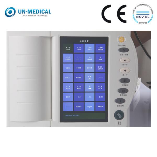 Quality Best Hospital-grade 10 Inch 12 Lead ECG Machine Cost Lower UN8012 with Thermal for sale