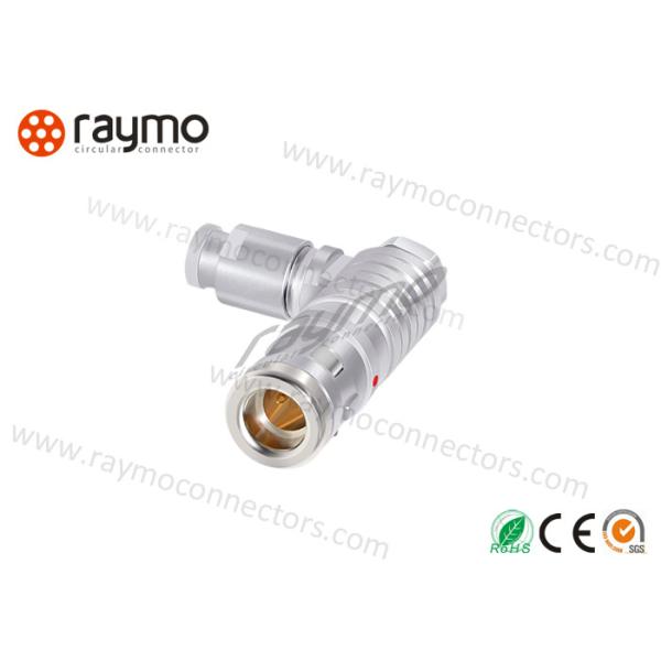Quality Watertight Vacuum FPG Electrical Push Pin Connectors Right Angle Plug for sale