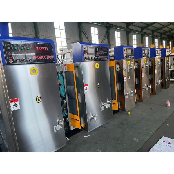 Quality Carton Box Printing Slotting Machine 250m/min 50KW 1 Year  Warranty for sale
