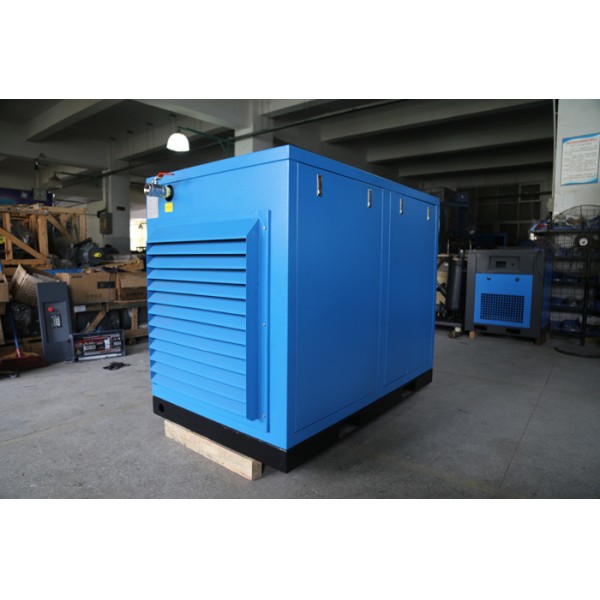 Quality 10bar 13bar Rotary Large Industrial Air Compressor Variable Frequency for sale