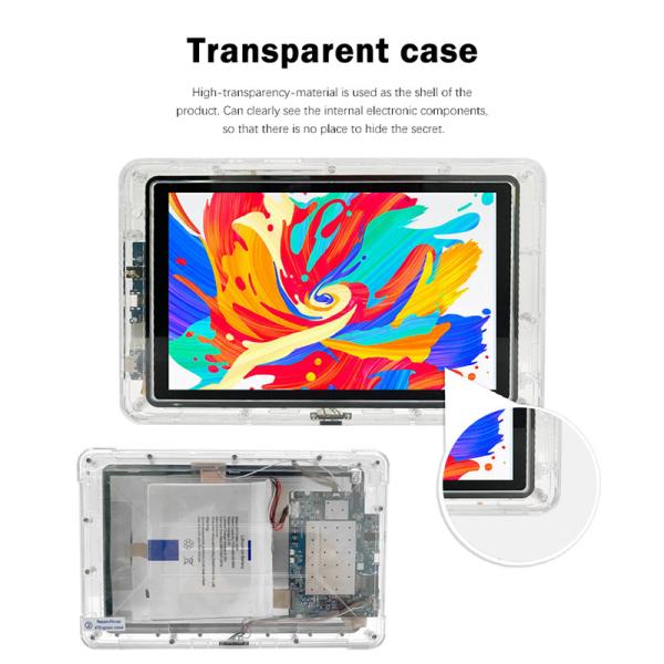 Quality New 1G 8GB/16G/32GB 7inch clear Transparent tablet PC for sale