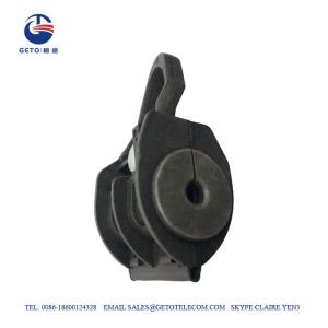 Quality FTTH 2KN 8mm HDG Steel ADSS Fiber Optic Cable Clips for sale