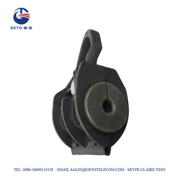 Quality FTTH 2KN 8mm HDG Steel ADSS Fiber Optic Cable Clips for sale