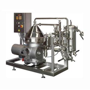 Quality horizontal rubber waste oil disc centrifuge separator for oil milk disc stack for sale
