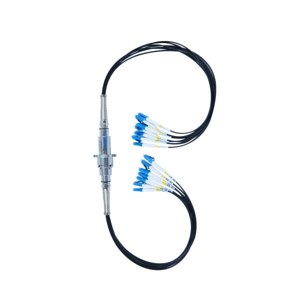Quality Dual Channel Optical Rotary Joint 300rpm IP65 for sale