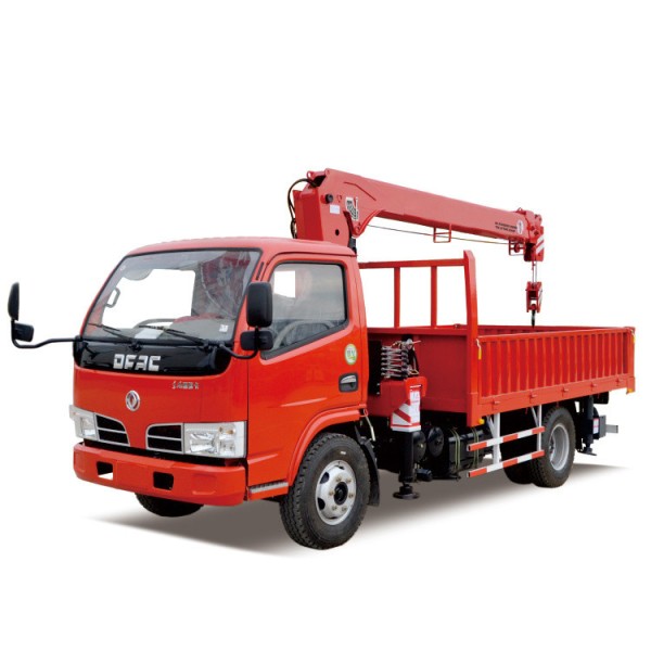 Quality Construction Lifting Mobile Truck Mounted Crane 4 Ton With Working Basket for sale