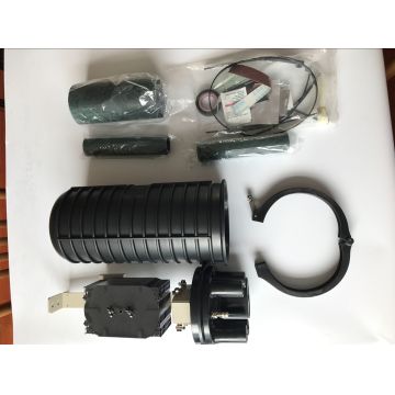 Quality FOSC Fiber Optic Joint Closure , Fiber Enclosure Box With 3 Inlets / Outlets for sale